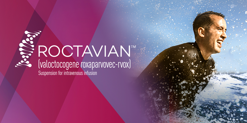 Gene therapy for severe hemophilia A | ROCTAVIAN™ (valoctocogene roxaparvovec-rvox) for ...